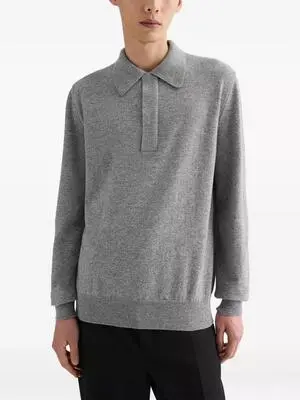 JIL SANDER Wool Polo Shirt