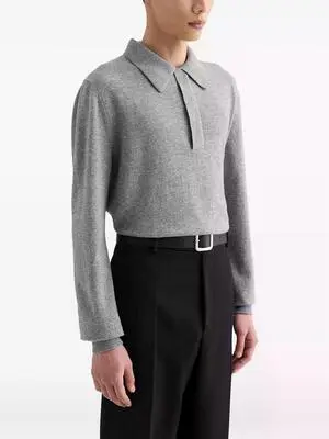 JIL SANDER Wool Polo Shirt