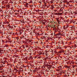 Gucci Gg Tweed Jacket - Orange