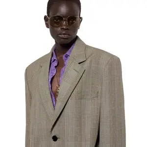 Gucci Prince Of Wales Wool Jacket