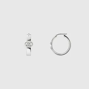 Gucci Interlocking G Hoop Earrings - One-color