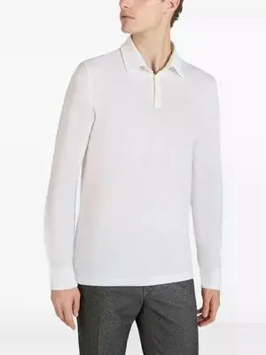 SLOWEAR Long-sleeve Polo Shirt