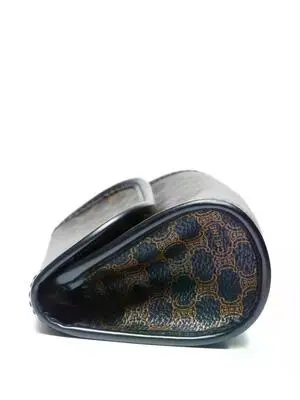 Celine 1990s Macadam Pattern Pouch