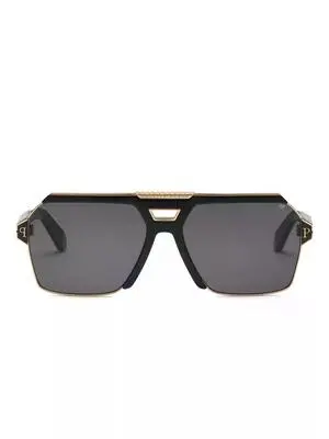 Philipp Plein Geometric-pilot Sunglasses - Black
