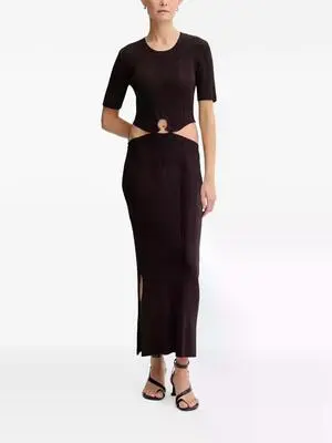 SESSUN Cut-out Midi Dress