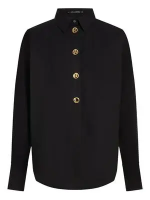 Karl Lagerfeld Karl-letters-buttons Shirt