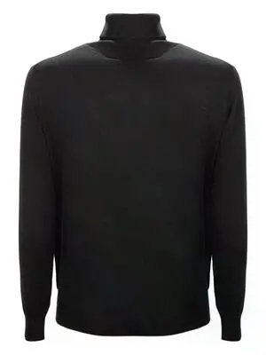 KANGRA High-neck Sweater - Black