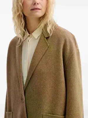 SESSUN Wool-blend Single-breasted Blazer