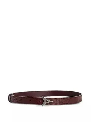 Manière De Voir Leonie Eiffel-buckle Belt - Red
