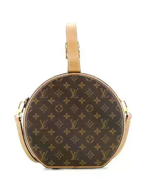 LOUIS VUITTON Petite Boite Chapeau Crossbody Bag Monogram Canvas - Brown