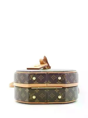 LOUIS VUITTON Petite Boite Chapeau Crossbody Bag Monogram Canvas - Brown