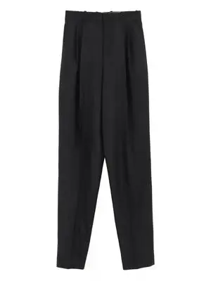 Chloé Pinstripe Pleated Trousers