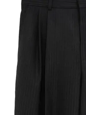Chloé Pinstripe Pleated Trousers