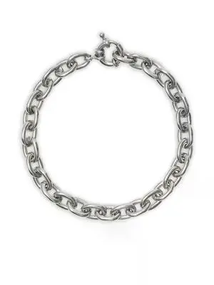 Burberry Chain-link Bracelet - Silver