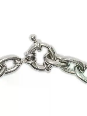 Burberry Chain-link Bracelet - Silver