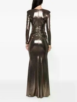 CRISTALLINI Liora Knot Maxi Dress