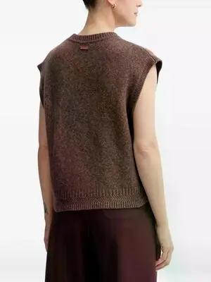 SESSUN Sleeveless Knitted Top