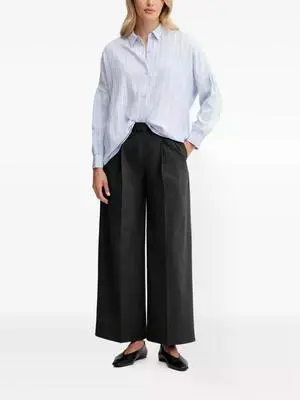 SESSUN Pleated Wide-leg Trousers