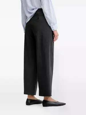 SESSUN Pleated Wide-leg Trousers