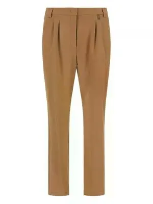Herno Button Detailed Bottoms For Women
