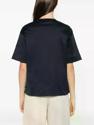 Max Mara Short-sleeve Silk Top