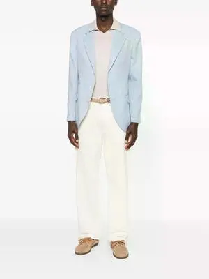Brunello Cucinelli Single-breasted Blazer - Blue