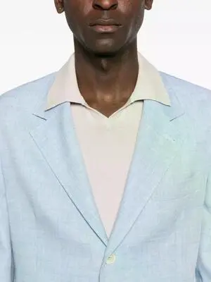 Brunello Cucinelli Single-breasted Blazer - Blue