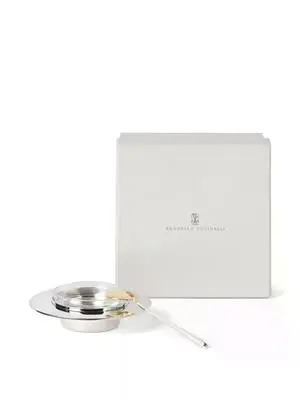 Brunello Cucinelli Plated Caviar Set - Silver
