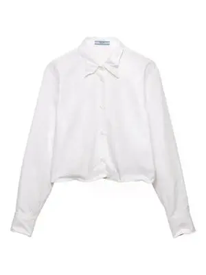 Prada Pointed Collar Shirts For Women