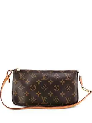 LOUIS VUITTON Pochette Accessoires Nm Monogram Canvas - Brown