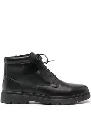 Geox 30mm Spherica Lace-up Boots - Black