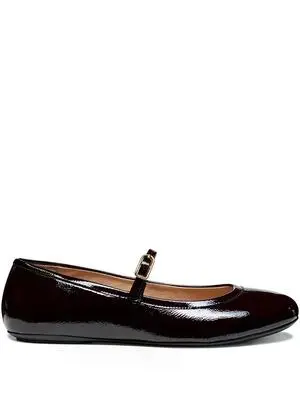 Geox Glossed Flats For Women