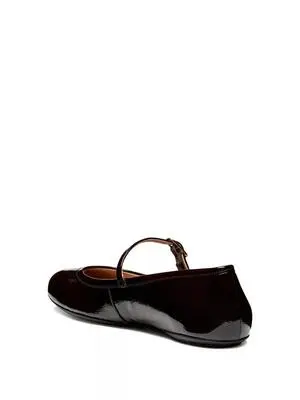 Geox Palmaria Buckle Strap Ballet Flats