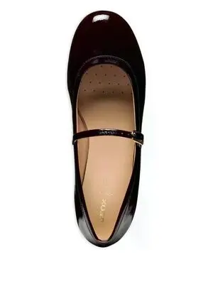 Geox Palmaria Buckle Strap Ballet Flats