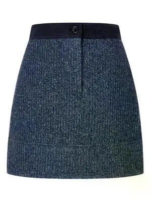 STUDIO TOMBOY Knitted Mini Skirt - Blue