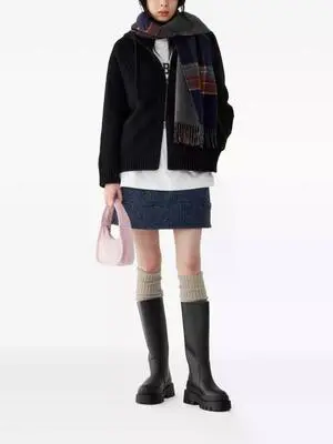 STUDIO TOMBOY Knitted Mini Skirt - Blue