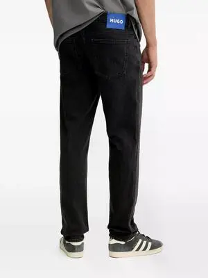 Hugo Tapered-fit Patch Pocket Jeans