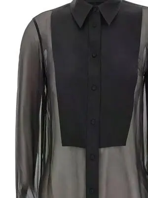 Filippa K Buttoned-up Sheer Shirt