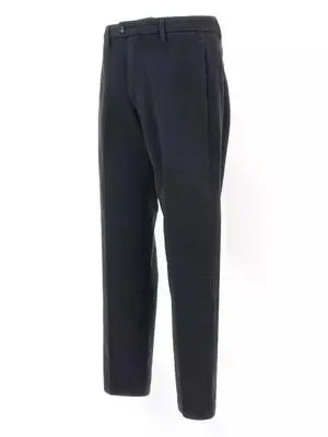 RE-HASH Ariberto Buttoned-pocket Chino Trousers - Blue