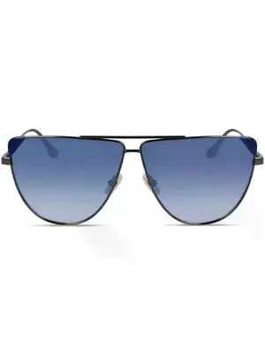 Victoria Beckham Pilot-frame Sunglasses - Grey