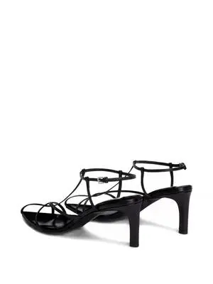 JIL SANDER Interwoven-straps Pointed-toe Pumps