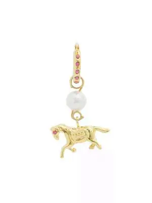 Marni Horse-pendant Drop Earrings
