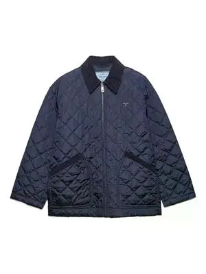 Prada Quilted Puffer Jacket - Blue
