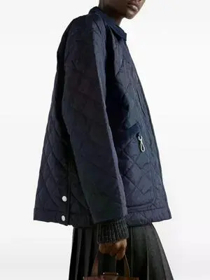 Prada Quilted Puffer Jacket - Blue