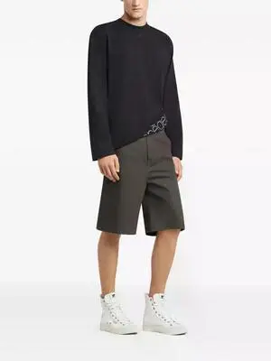 COURREGES Button-fastening Pockets Shorts