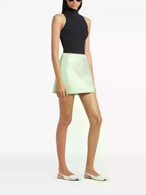 COURREGES Reedition Mini Skirt - Green