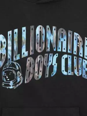 BILLIONAIRE BOYS CLUB Bayou Fill Arch Logo Popover Hoodie - Black