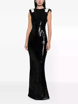SILK LOVE & LACE Ofelia Sequin Maxi Dress