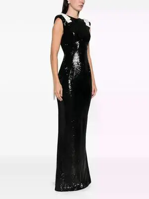 SILK LOVE & LACE Ofelia Sequin Maxi Dress