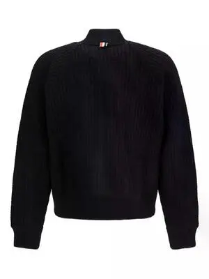 Thom Browne Honeycomb Zip Bomber Jacket
